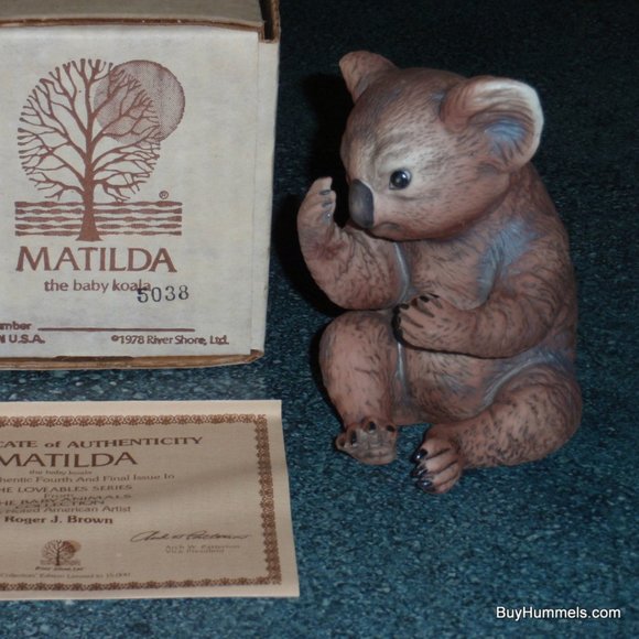 Roger Brown | Art | 979 Roger Brown Matilda Baby Koala Porcelain ...